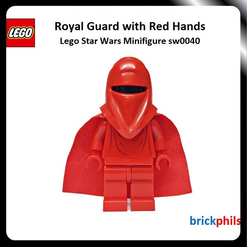 Lego Star Wars Minifigure sw0040 Royal Guard with Red Hands | Shopee ...