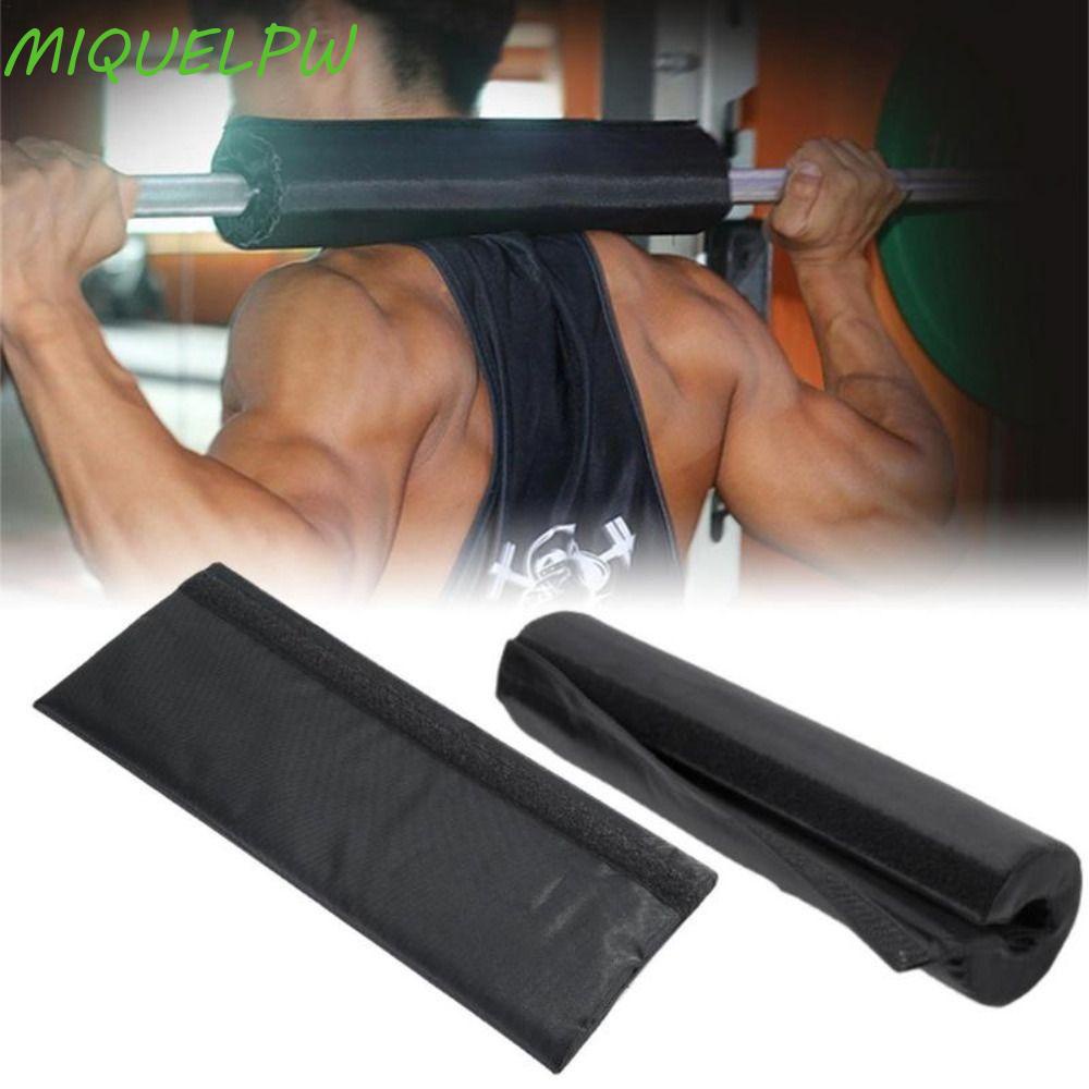 MIQUELPW Barbell Pad High Elastic Foam Black Lifting Pad Pad Cover ...