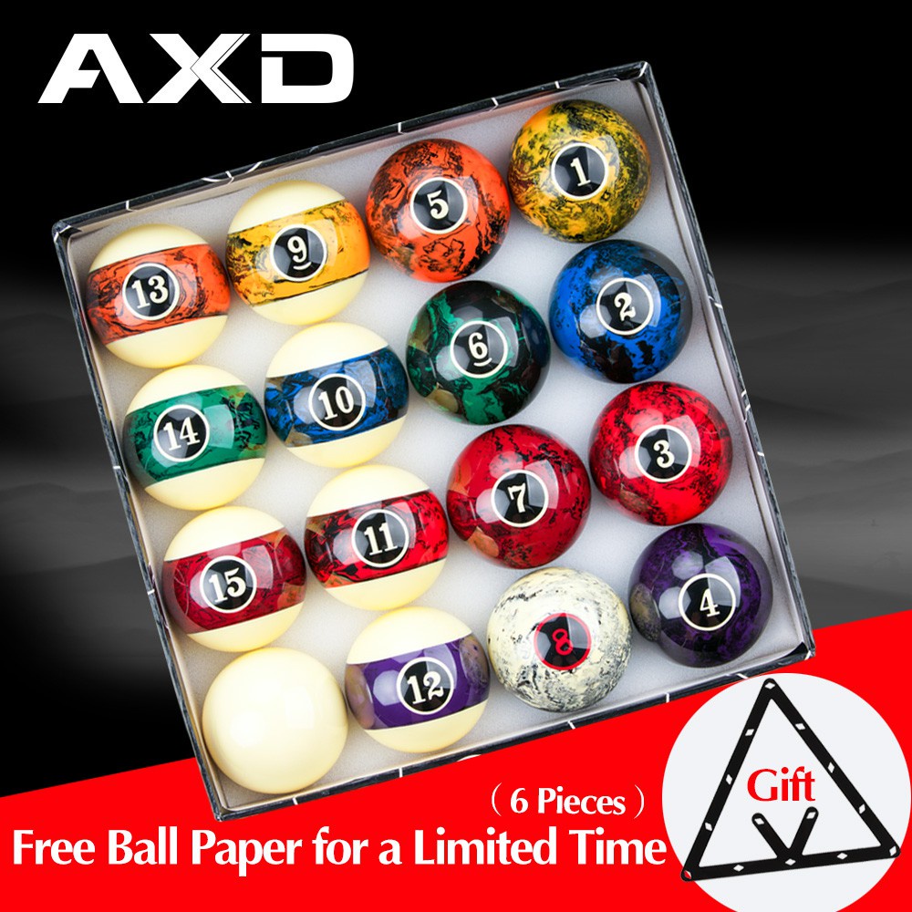 AXD Design 16pcs Billiard Pool Ball Set 57.2mm with Gifts Billiard ...