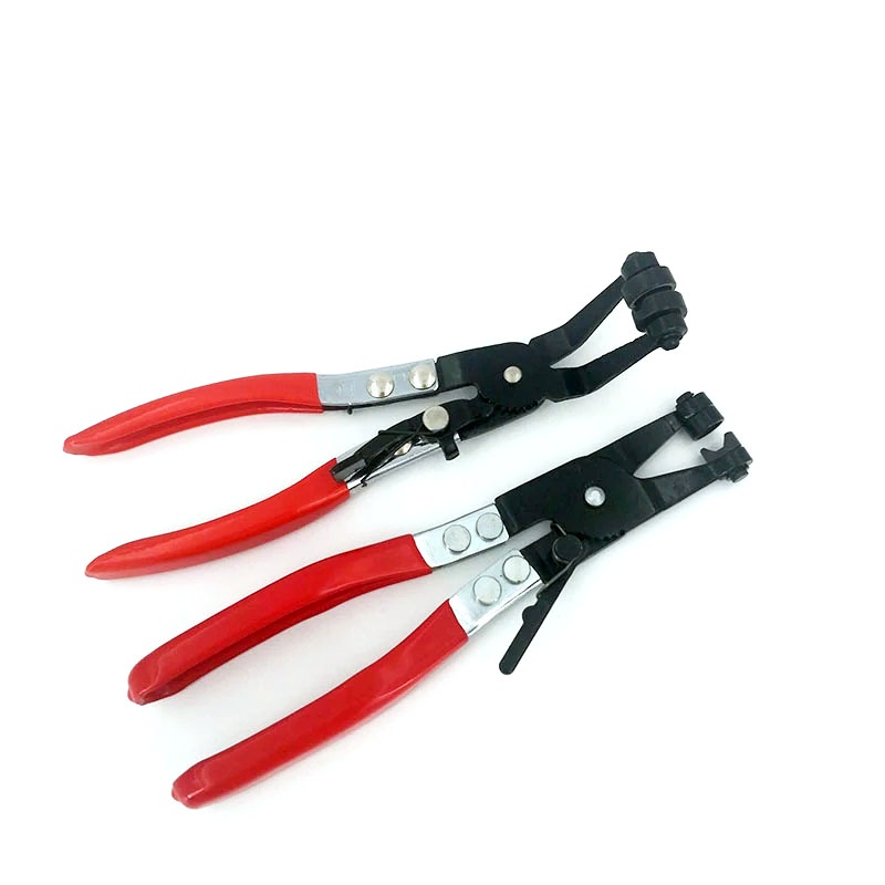 Hose Clamp Pliers Car Water Removal Tool Straight Bend Nose Auto Throat ...