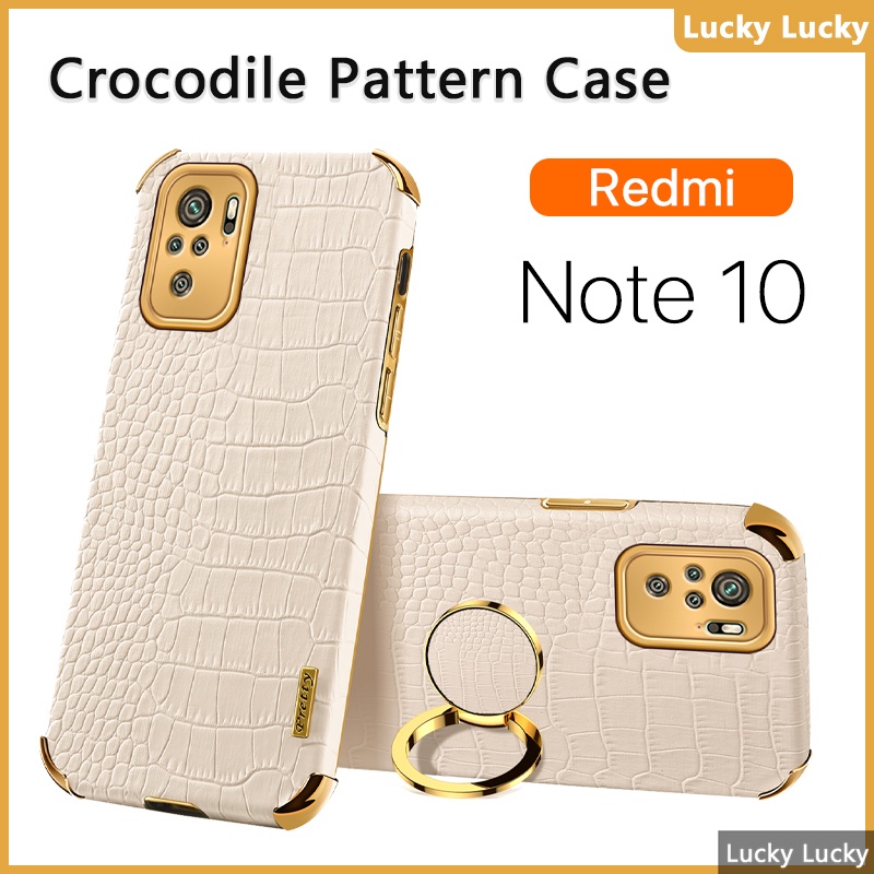 Crocodile Pattern Redmi Note 10 Case 10 Pro 10S 9 Pro 9S 8 Pro PU ...