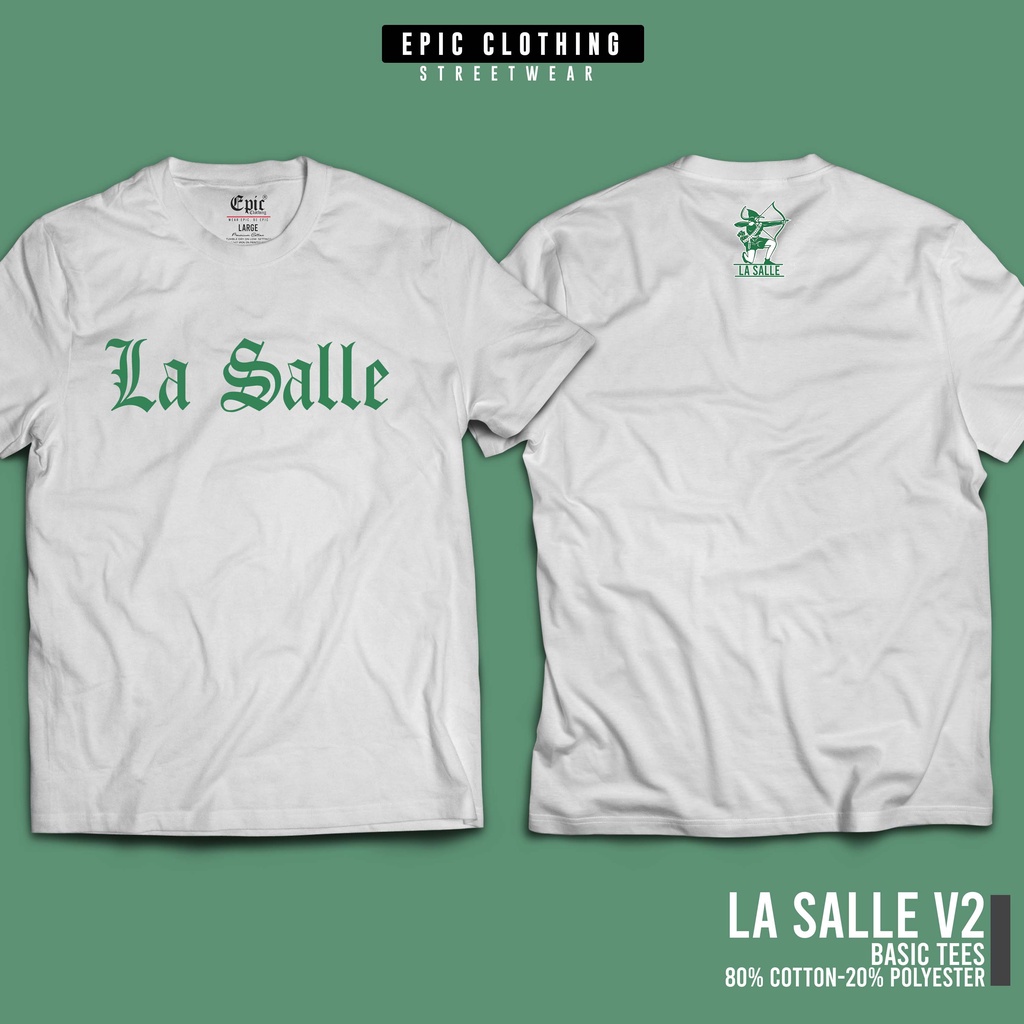 LA SALLE V2 - DE LA SALLE UNIVERSITY - DLSU - CUSTOMIZE JERSEY NAME AND ...