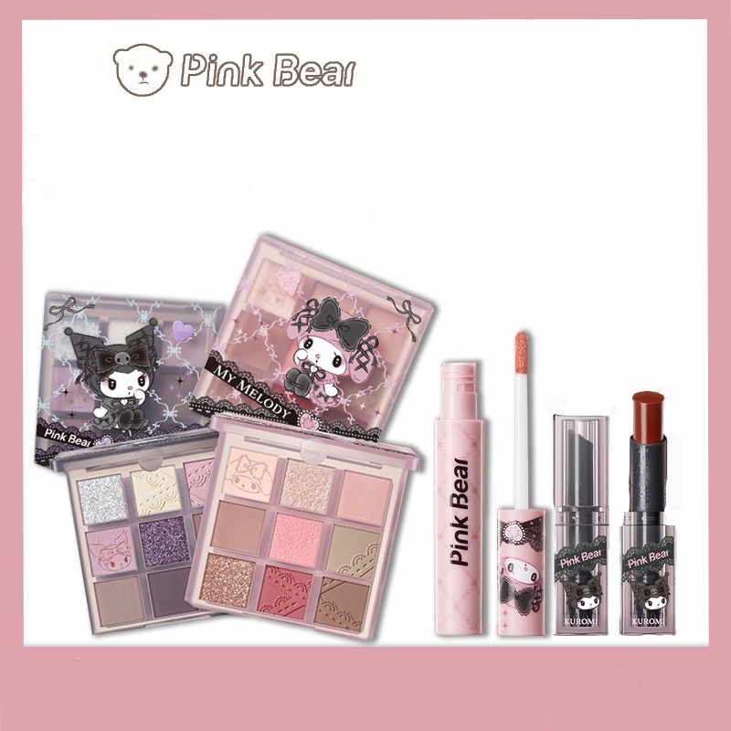 PINKBEAR Pico Bear Sanrio Kulomi Joint Water Mist Lip Glaze Pudding ...