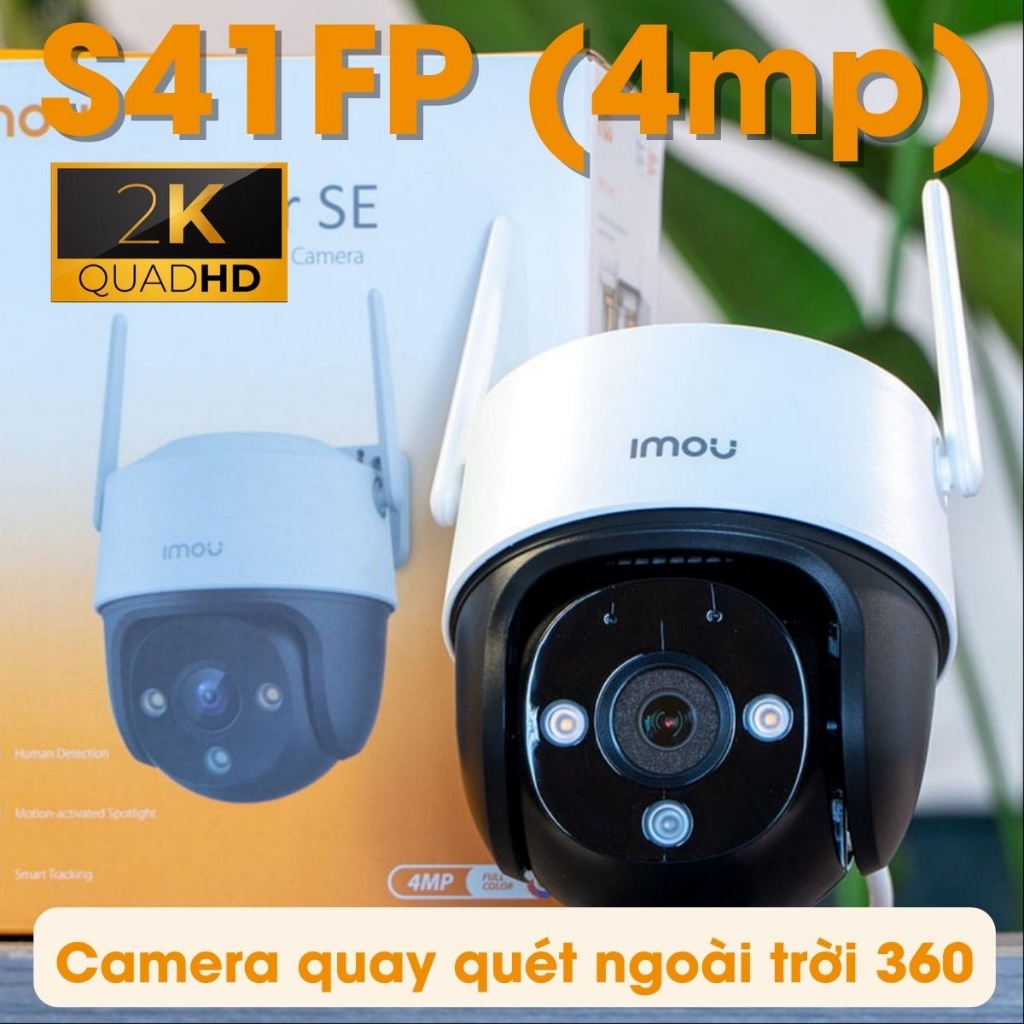 Imou Cruiser SE S21FP 2MP /S41FP 4MP Outdoor Wifi Camera 360 ROTATION ...
