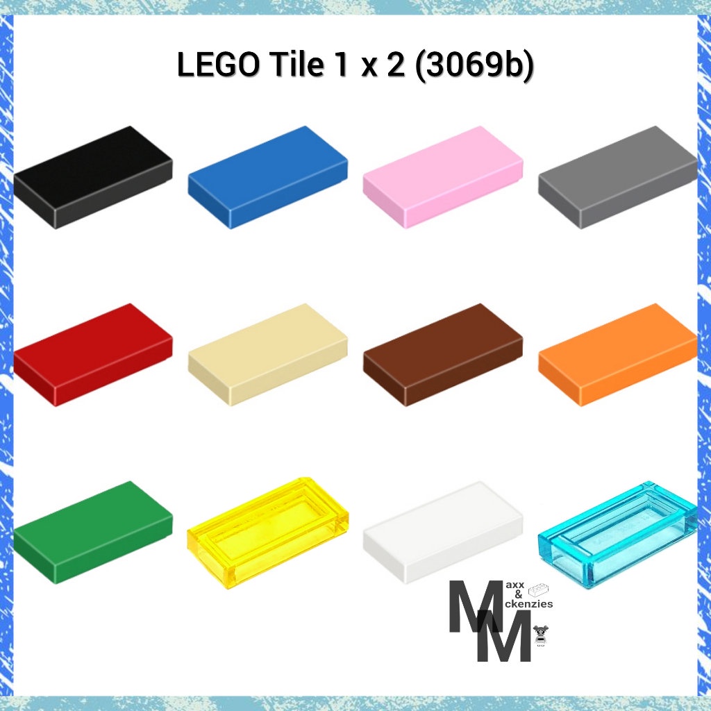 Tile 1x2 (3069) LEGO Parts | Shopee Philippines