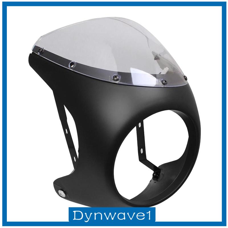 Motorcycle 7 inch Headlight Fairing Cover Handlebar Screen Windshield ...