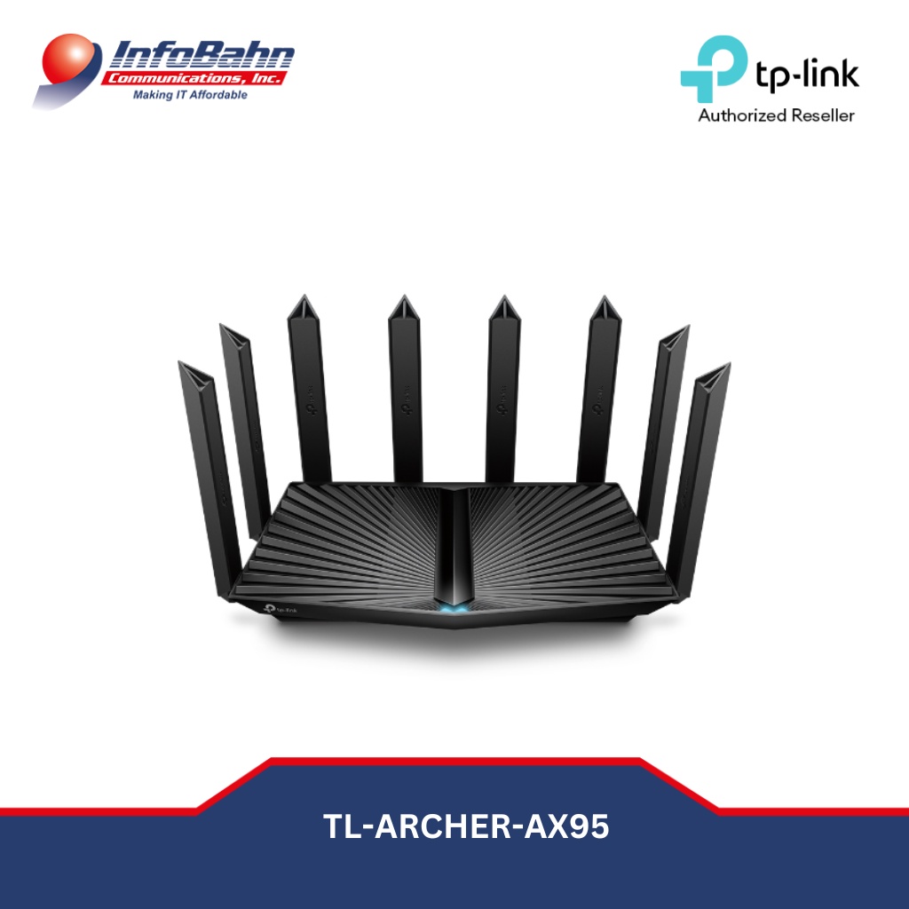TP-link Archer AX95 AX7800 Tri-Band 8-Stream Wi-Fi 6 Router (Archer ...