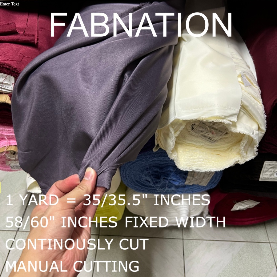 PEACH TWILL FABRIC CLOTH KANEBO RAW TELA 35/35.5 INCHES LENGTH PER YARD 58/60 INCH FIXED WIDTH ...