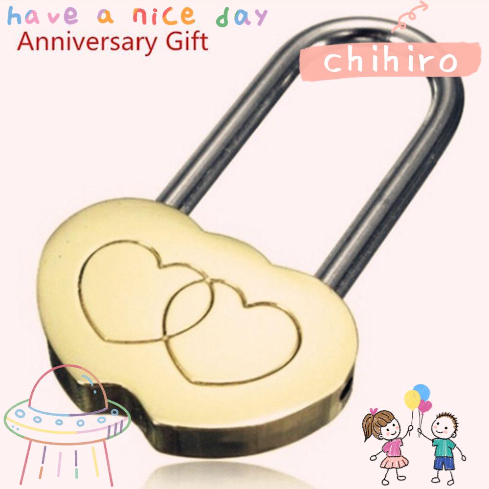 CHIHIRO1 Love Lock Mini Concentric Lock 40MM Heart Shape Padlock ...