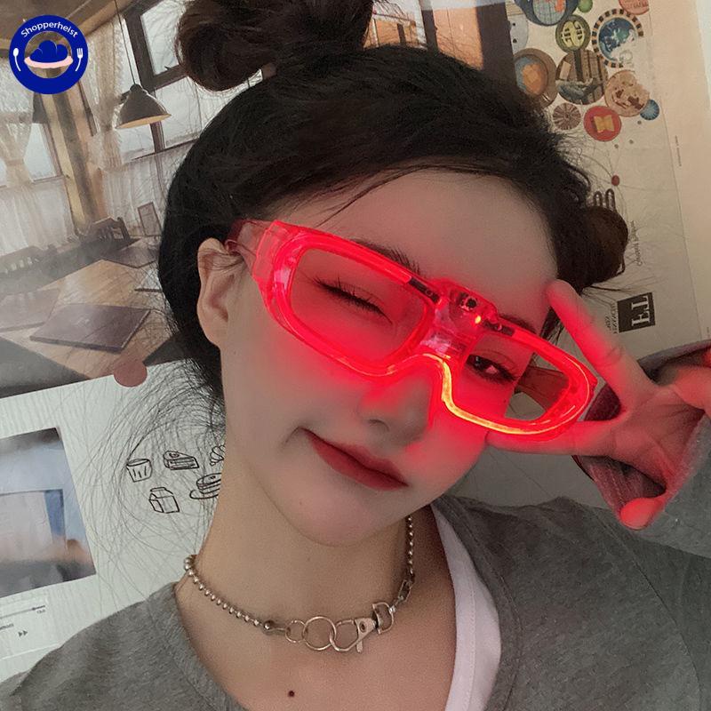 Evening Party Concert Prop Creative Flash Glasses Led Cool Light ...