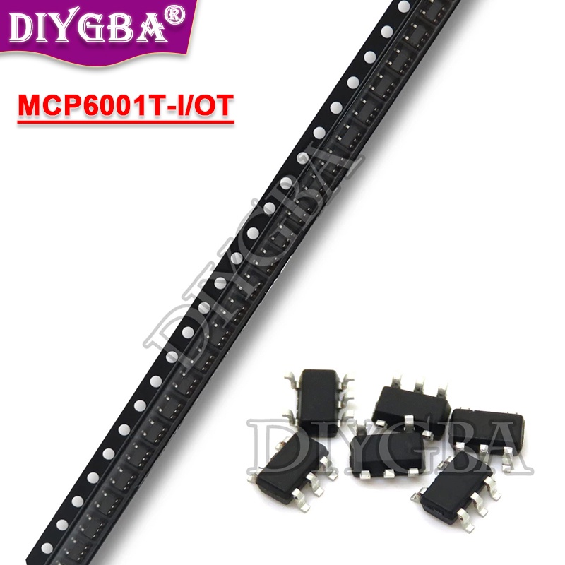 20PCS 100% New MCP6001T-I/OT SOT23-5 MCP6001T-I SOT23 MCP6001 SMD MCP6001T Chipset | Shopee ...