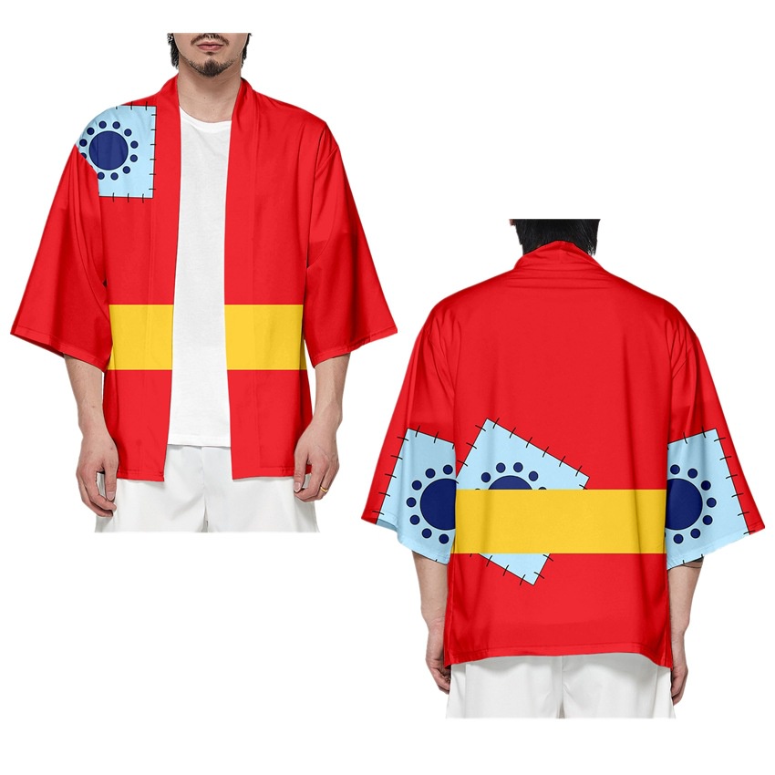 Anime One Piece Cosplay Costume Portgas Monkey D Luffy Roronoa Zoro ...