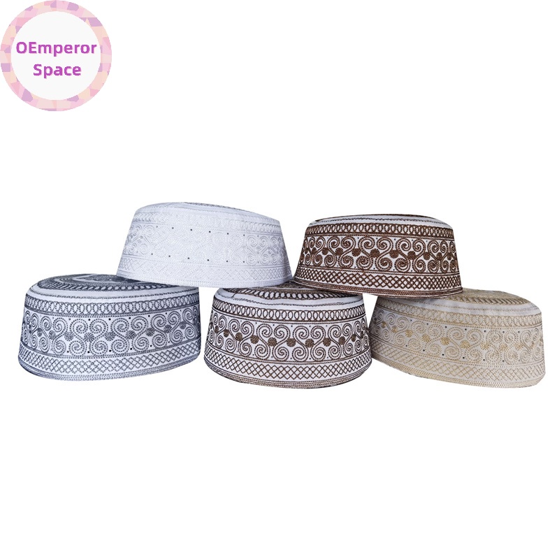 OEmperor Islamic Men Kippot Caps Muslim India Veludo Indio Arabisch ...
