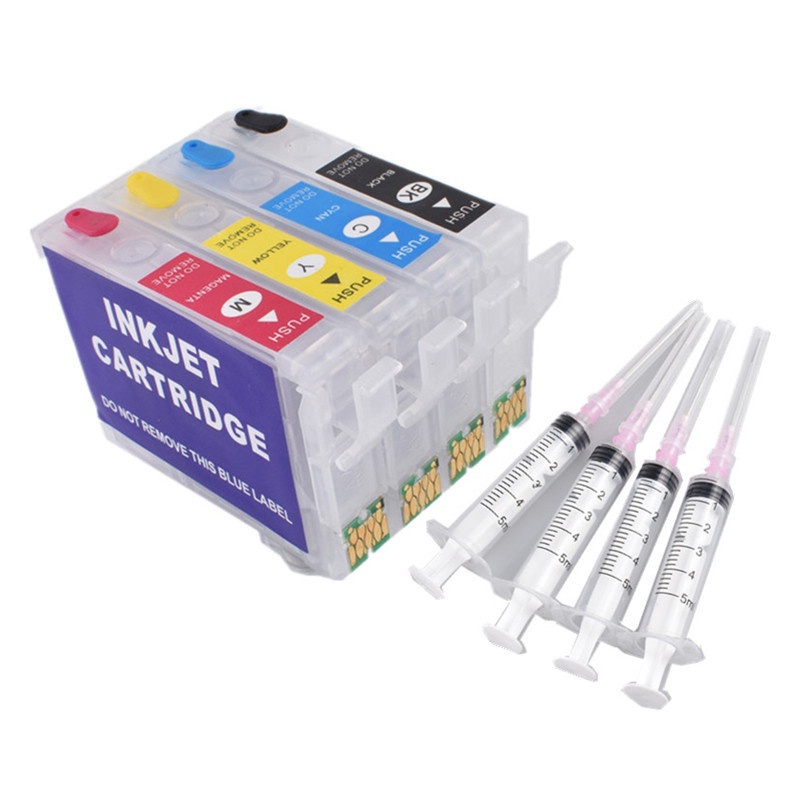 T166 Refillable ink cartridges For Epson Expression ME-101 ME-10 ...
