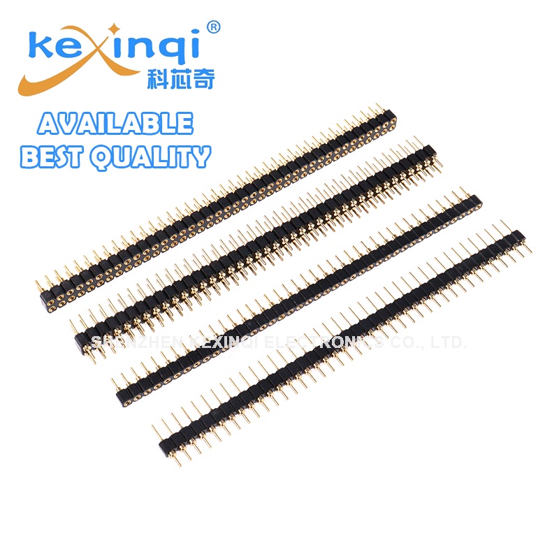 1pcs Round Row Female 1x40P Spacing PCB Board Tolerance psitions 2.54mm ...