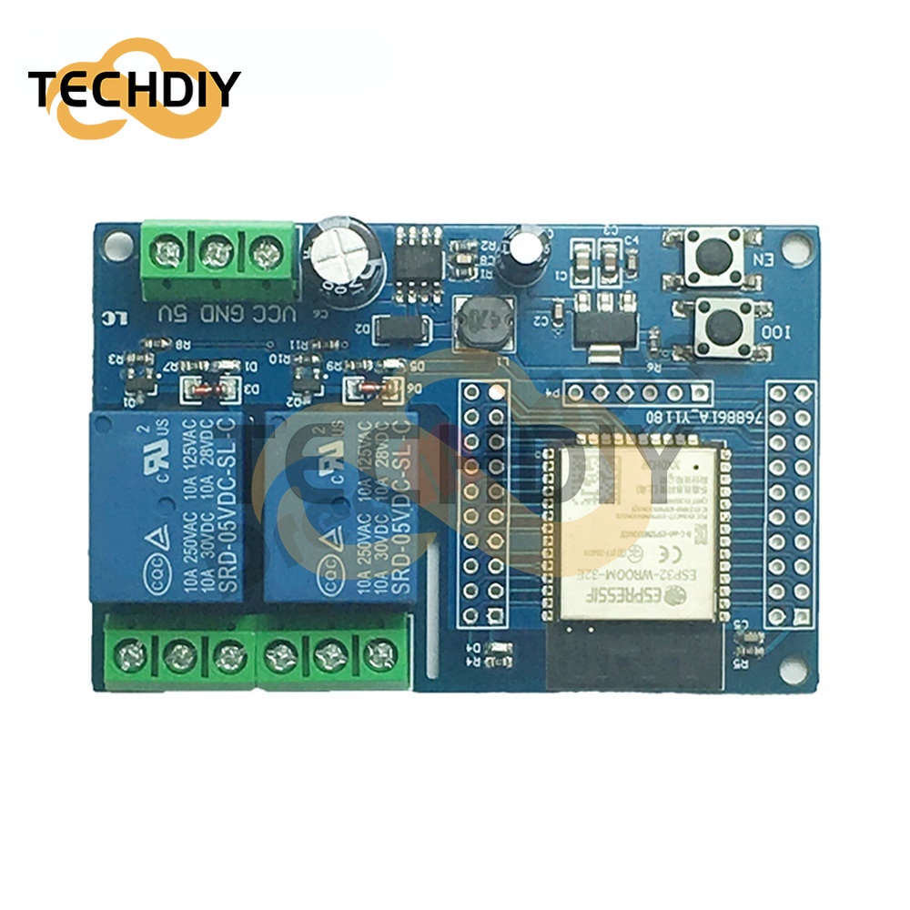 ESP32 Relay Board Single/Dual Channel WIFI Relay Module ESP32-WROOM ...