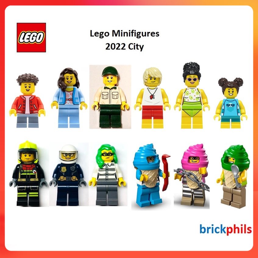 Lego Minifigures 2022 City | Shopee Philippines