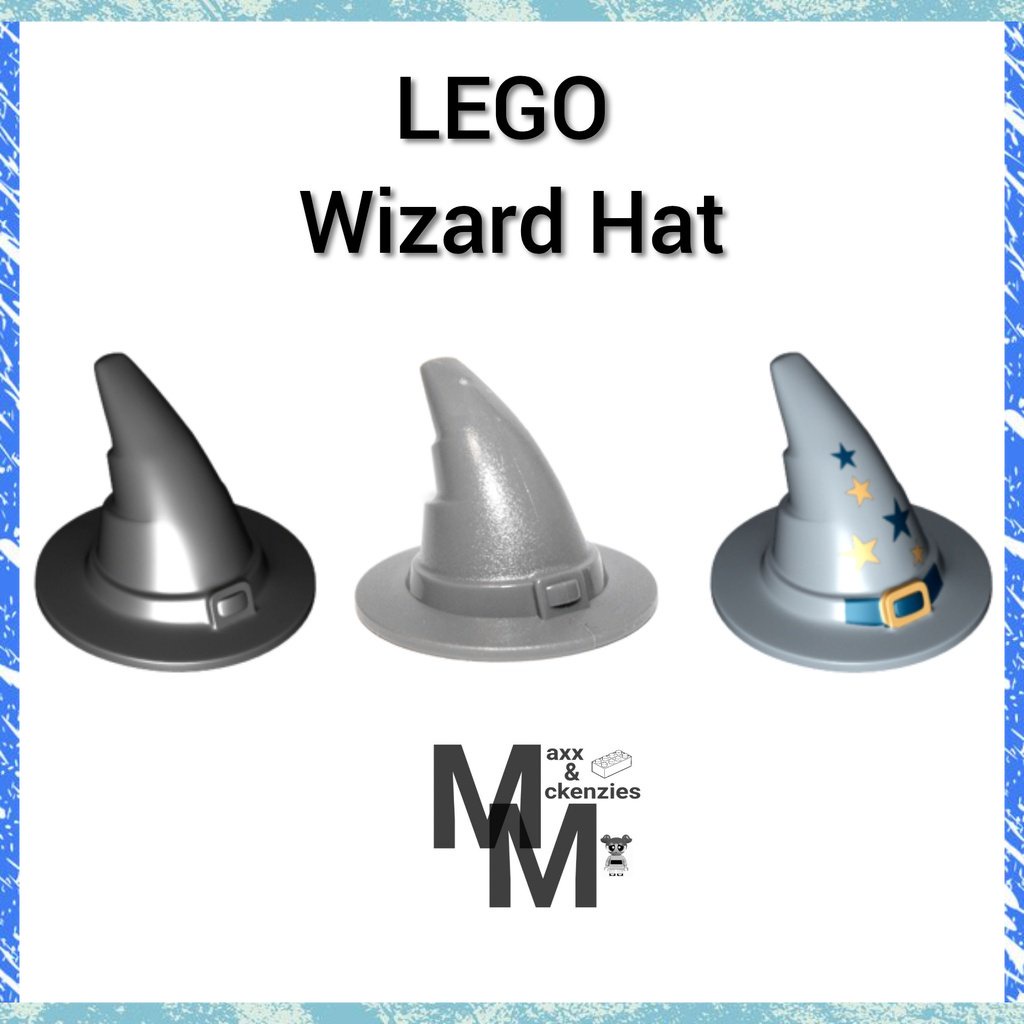 Wizard Hat / Witch Hat (6131) LEGO Minifigure Headgear | Shopee Philippines