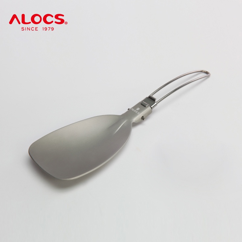 Alocs TW-301 Stainless Steel Folding Pancake Spatula Ultralight Outdoor ...