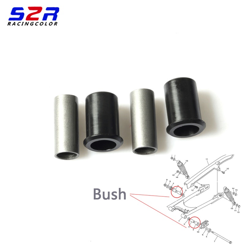 Motorcycle swing arm bush for YAMAHA YBR YBR YB 125 YB125Z 125CC Pivot Bush dirt bike Rear Arm ...