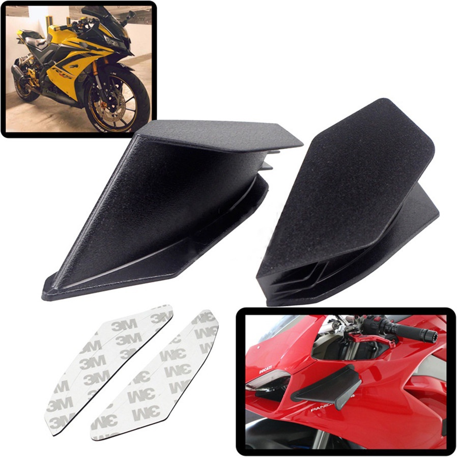Universal Winglet Aerodynamic Wing Kit Spoiler for KAWASAKI Ninja H2 ...