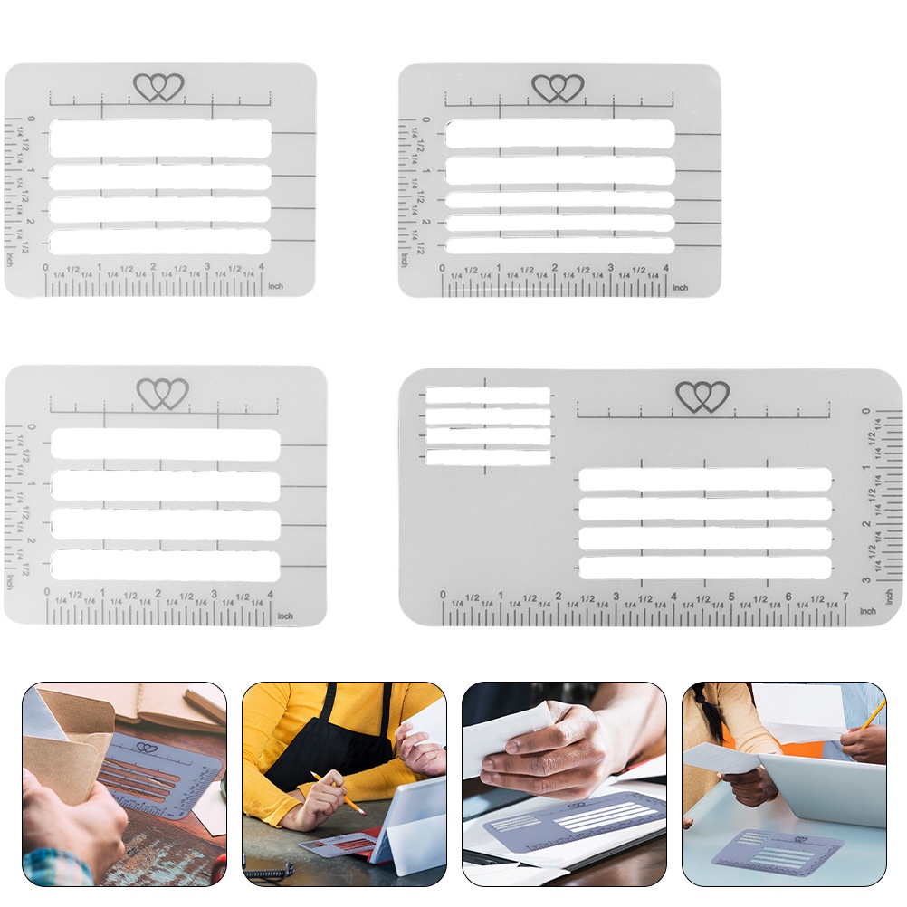 Letter Stencils Lettering Greeting Card Making Envelope Addressing ...