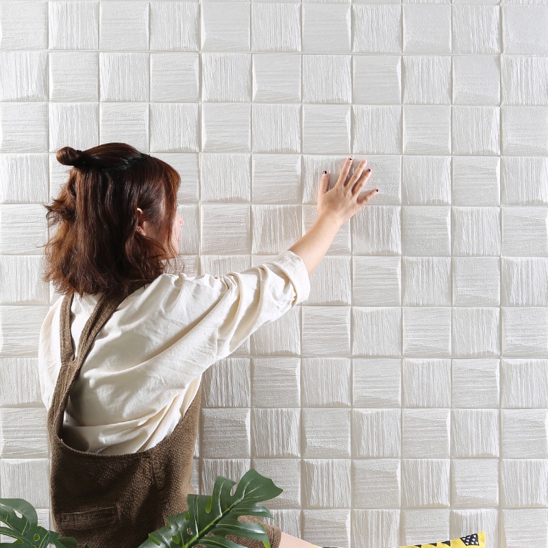 Decor Wall Paper Dinding PE Waterproof Ceiling Wallpaper Stickers 3D ...