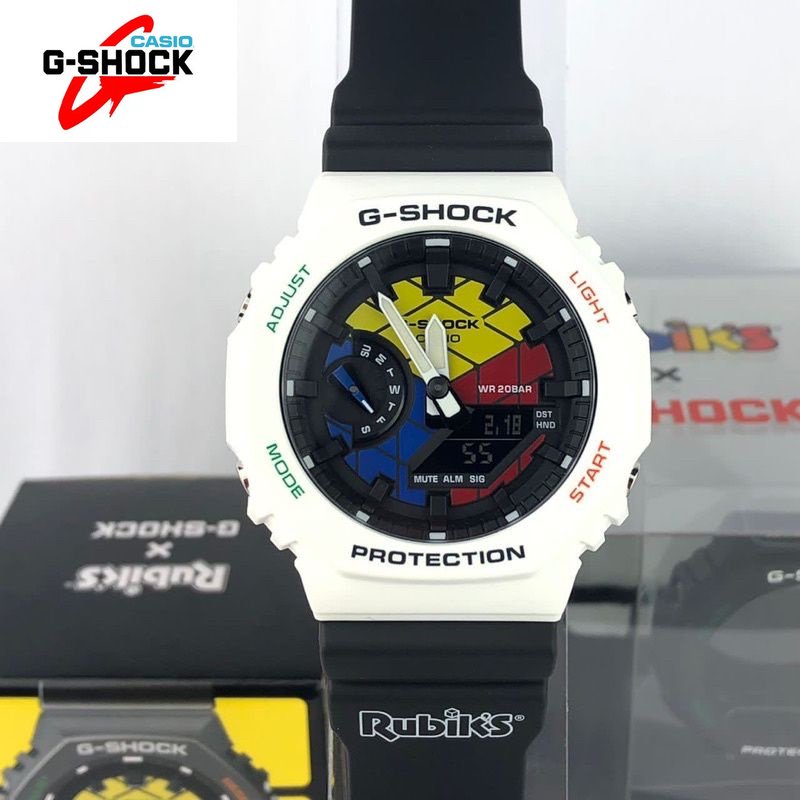 G-SHOCK GA-2100 Sports Watch G SHOCK GA 2100RC-1A RUBIK LIMITED EDITION ...