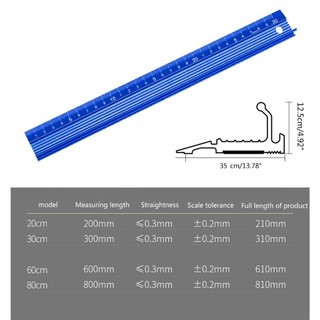 Zone Woodworking Printing Scale Ruler Millimeters Scale Safety Cutting ...