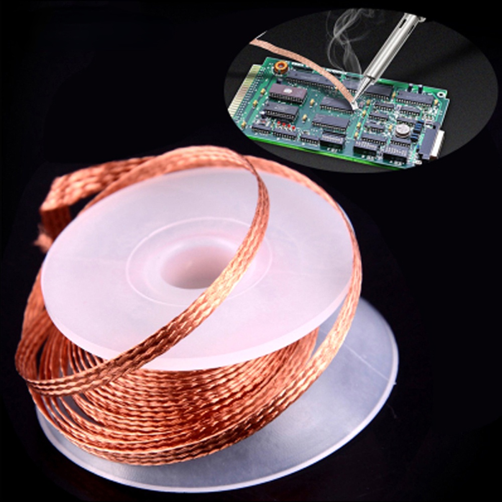Desoldering Braid Tape Copper Solder Wire Soldering Wick Tin Solder ...