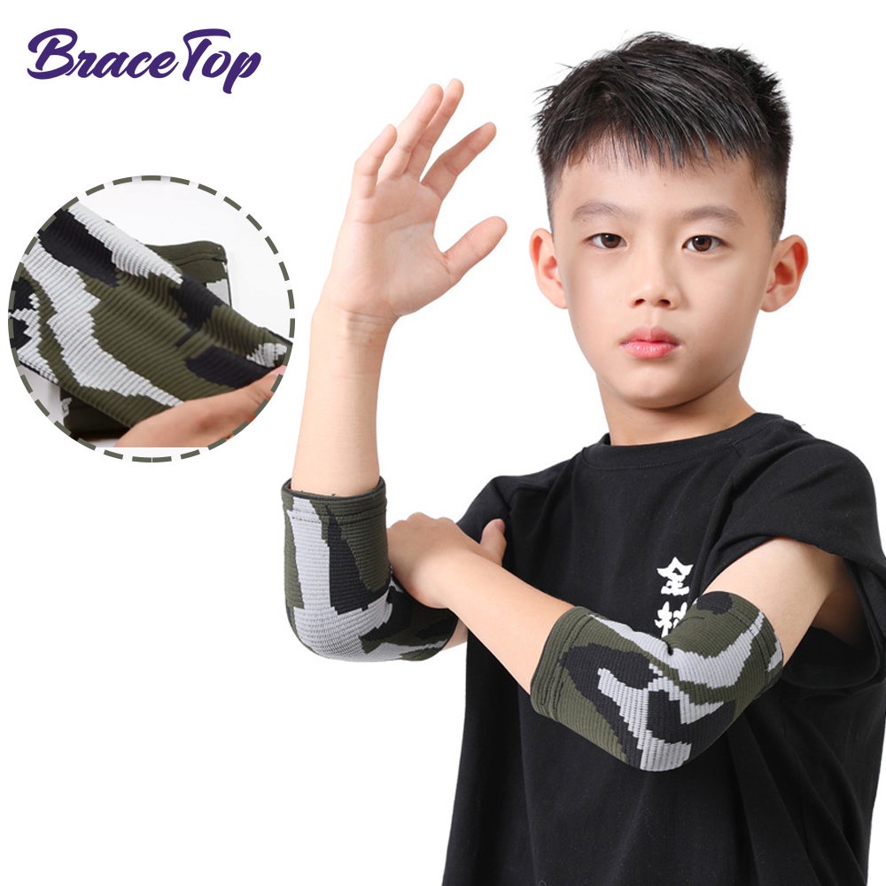 BraceTop 1 Pair Kids elbow pad for boys girls elbow pads elbow ...