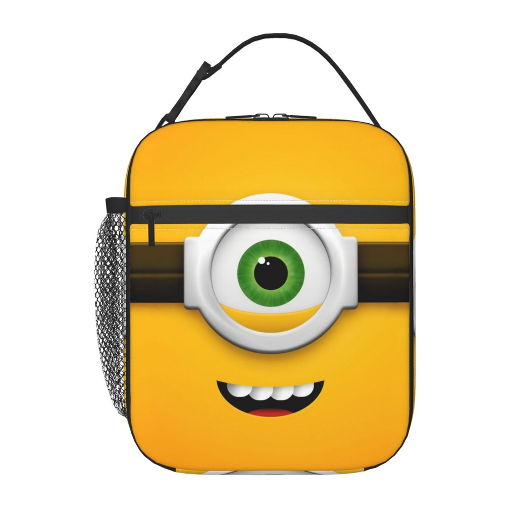 Minions Kids Lunch box Insulated Bag Cooler Back to School Thermal Meal ...