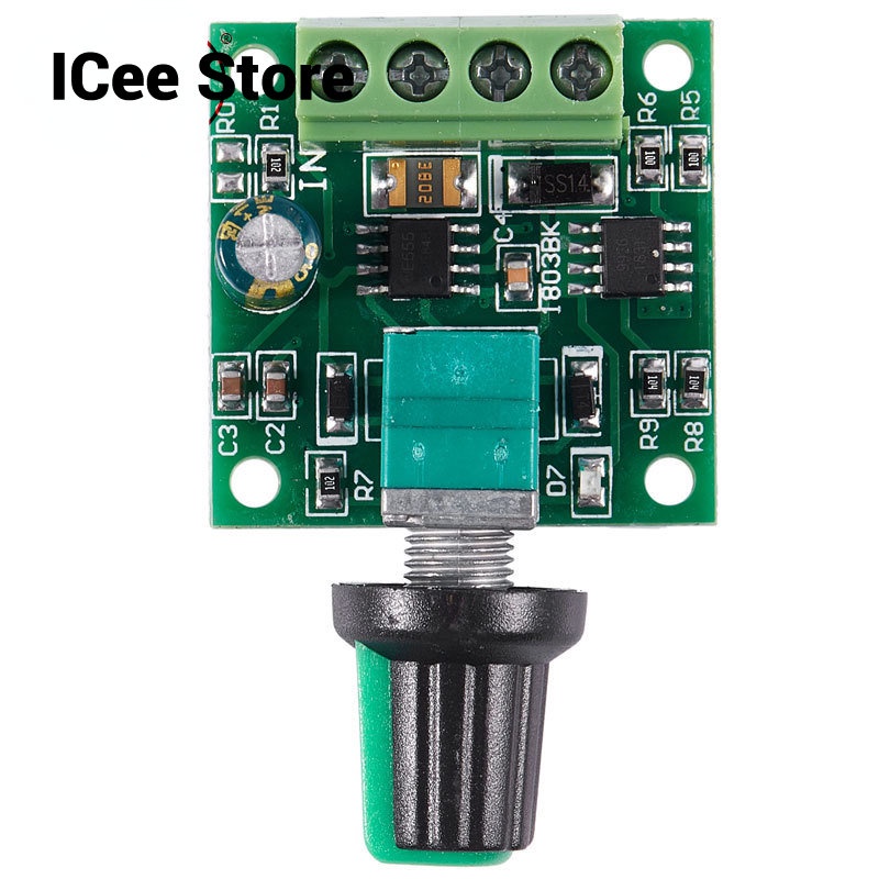 DC 1.8V 3V 5V 6V 12V 2A PWM Motor Speed Controller Low Voltage Motor ...