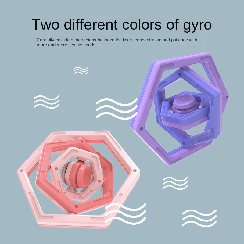 Unlock Endless Fun and Stress Relief with the Innovative Hexagonal Gyro ...