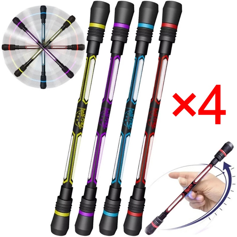4 Pieces Spinner Pen Finger Pen Mod Gaming Pens Flying Pen with ...