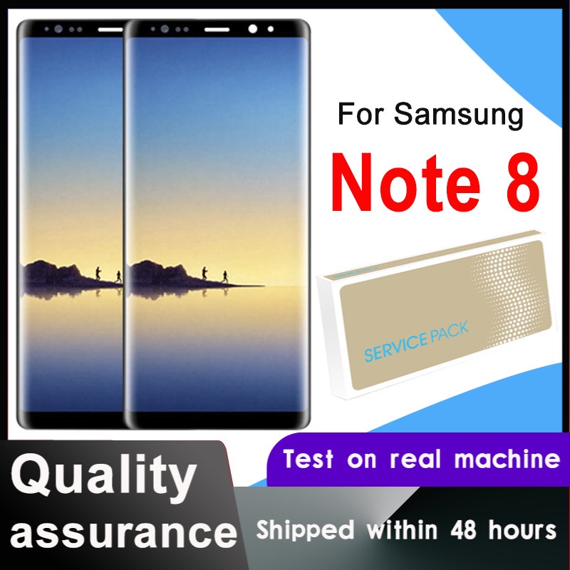 Original 6.3' Super AMOLED For Samsung Galaxy Note 8 LCD N9500 N950F ...