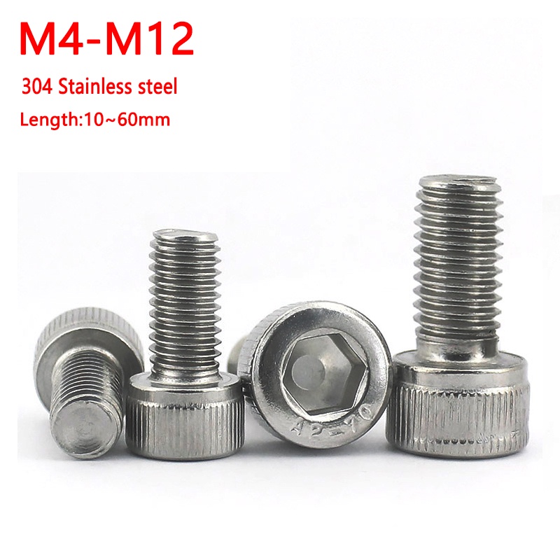 Socket Cap Screws 304 Stainless Steel M4-M12 Left-Handed Opposite ...