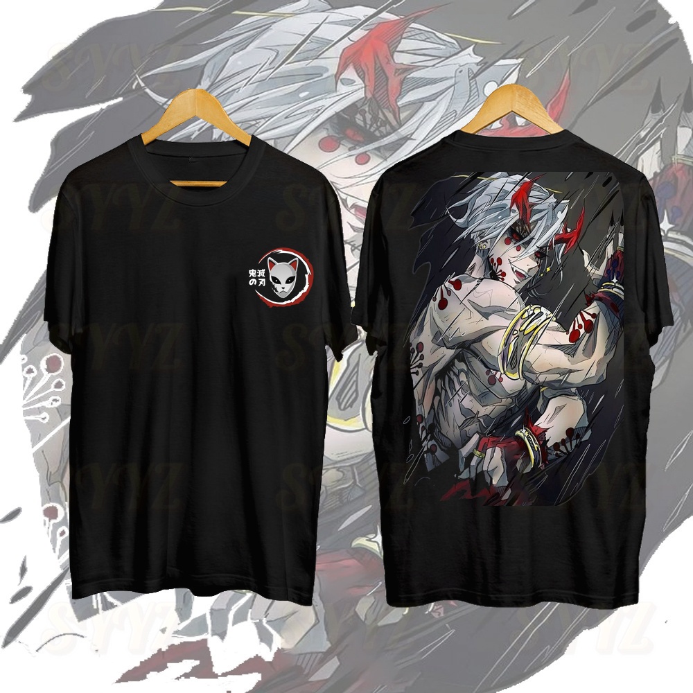 Demon Slayer Anime T Shirt Unisex Trendy Round Neck Sports Cartoon ...