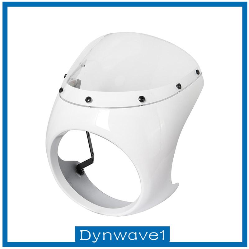 Motorcycle 7 inch Headlight Fairing Cover Handlebar Screen Windshield ...