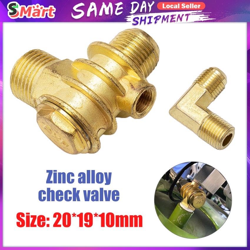 【In Stock】3 Port Check Valve Brass Male-Threaded Workshop Replacement ...
