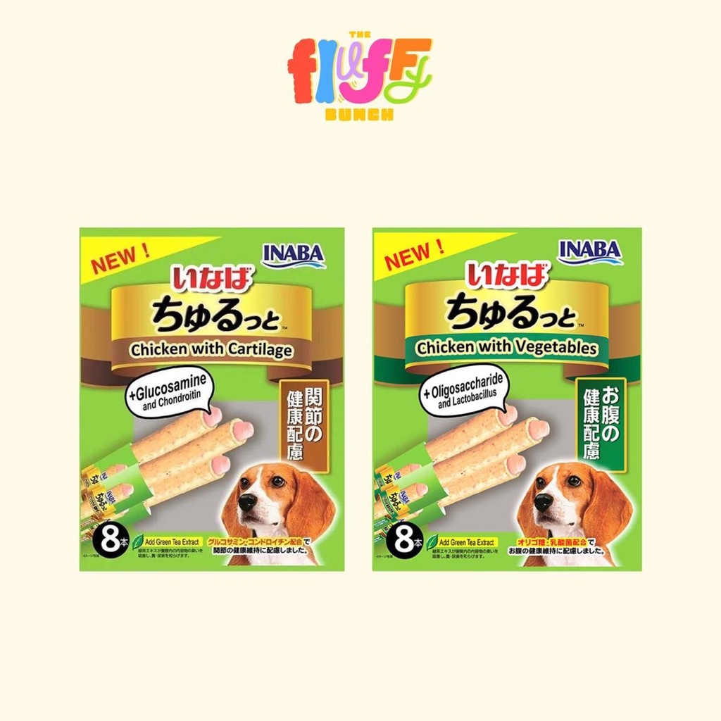 INABA Churutto Stick Dog Treat | The Fluffy Bunch | Shopee Philippines
