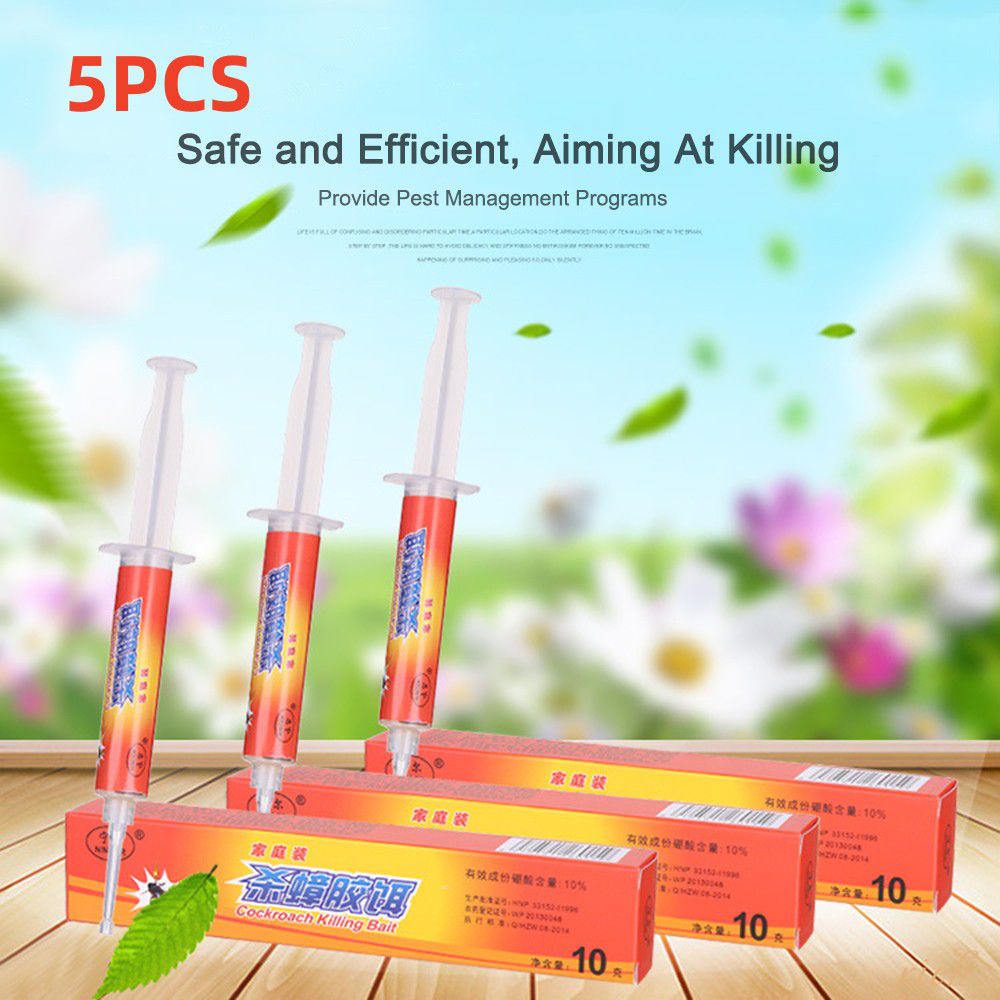 5 Pcs Cockroach G Gel Cockroach Bait Cockroach Killer Cockroach ...