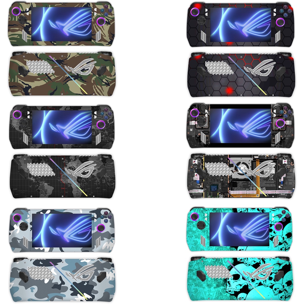 Stickers Cover Case for Asus Rog Ally Console Full Set Protective Skin ...