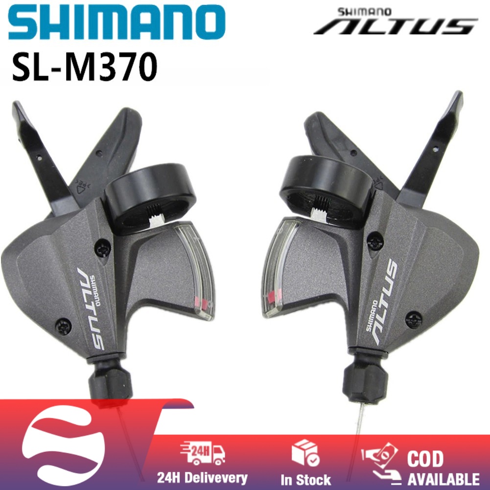 SHIMANO Altus M370 3x9 Variable Speed Trigger Trigger SL-M370 Transmission Left/Right/Paired ...