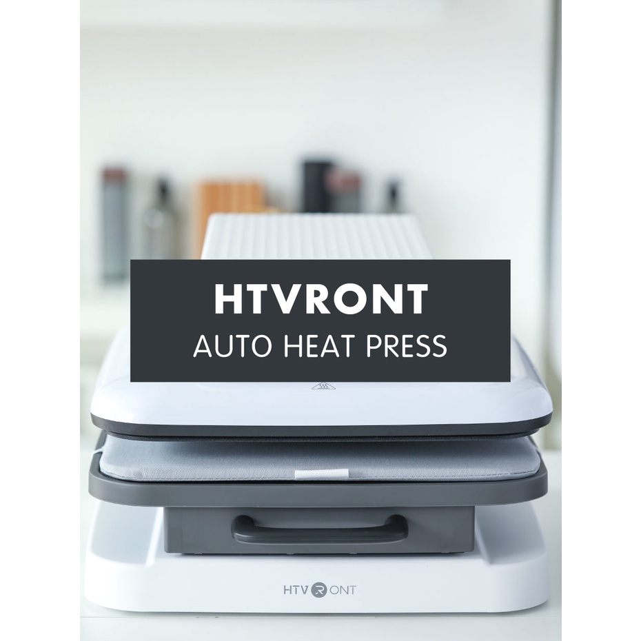 HTVRONT Auto Heat Press for HTV Heat Transfer Vinyl HTV ront Iron-on ...
