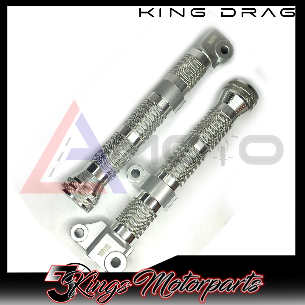 KING DRAG ALLOY CNC LIGHTEN OUTER TUBE / FRONT SHOCK WAVE125 / MIO / RAIDER150 / Fi / FINO / M3 ...