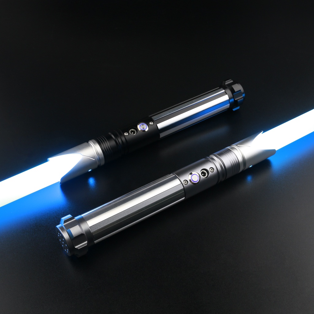 TXQSABER Metal Hilt Lightsaber Force FX 10 set Soundfonts Cosplay Heavy ...