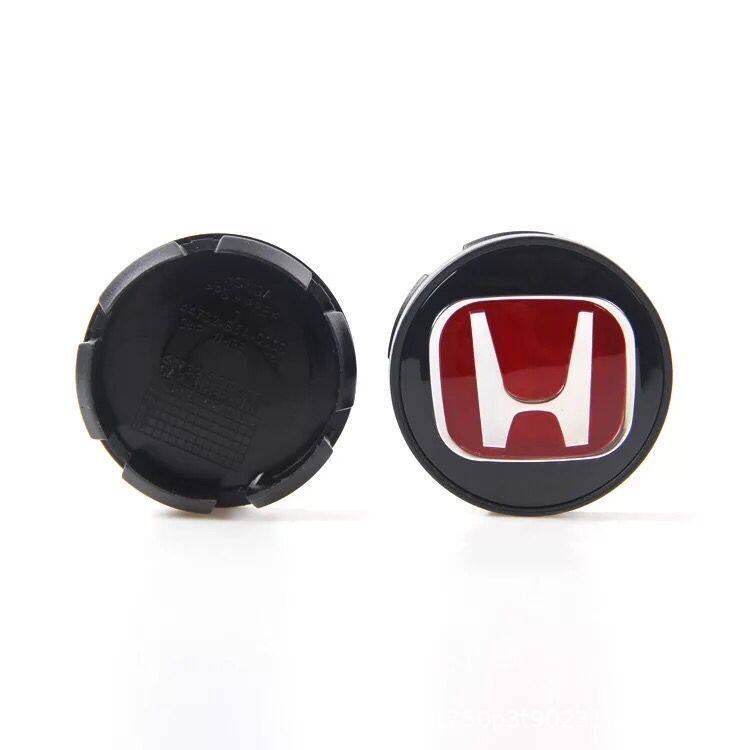xps 4PCS 58/69mm Red Honda emblems High Quality Wheel Center Cap Logo ...