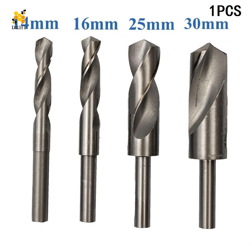 HSS Reduced Shank Drill Bit 14-32mm Diameter Round Shank High Speed ...