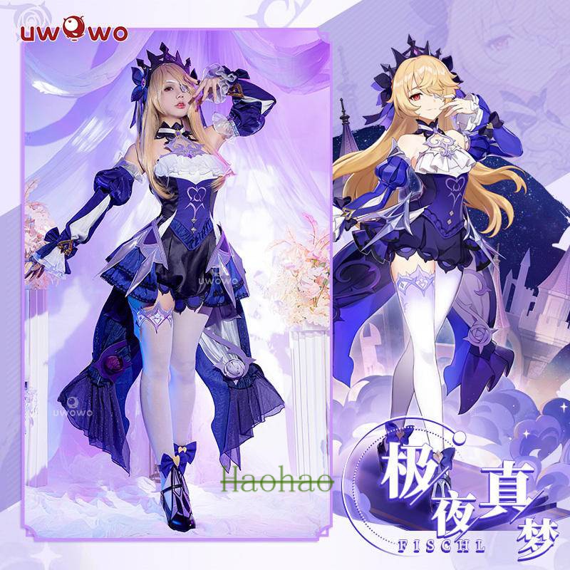 Uwowo Genshin Impact: Fischl Amy Gothic Electro New Skin Mondstadt ...